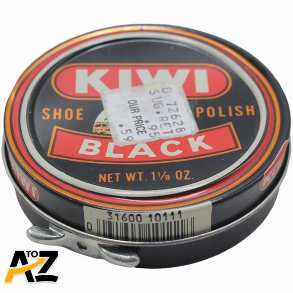 Other | Kiwi Shoe Polish 1 18 Oz Tin Black Vintage 196s | Poshmark